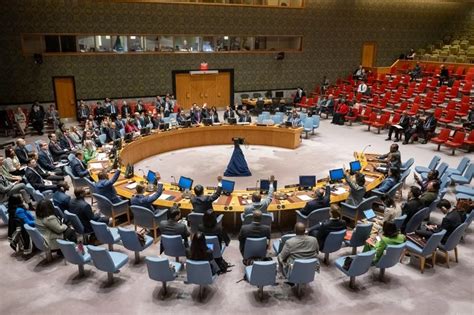 Ante Las Críticas De Israel El Consejo De Seguridad De La Onu Respaldó