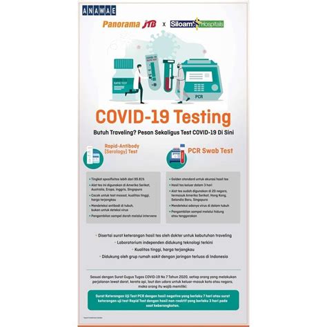 Jual Rapid Pcr Swab Test Di Seller Anawae Tomang Kota Jakarta Barat