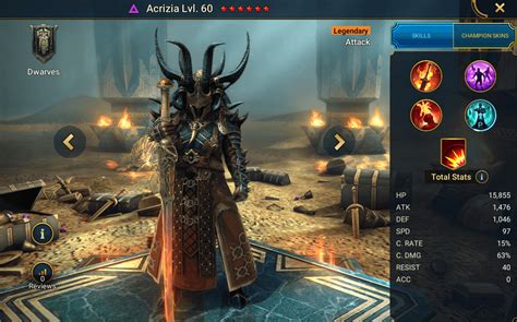 Acrizia HellHades Raid Shadow Legends