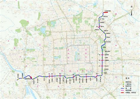 北京地铁14号线全线图 知乎