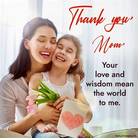 70 Heartfelt Thank You Mom Quotes Wishes And Messages
