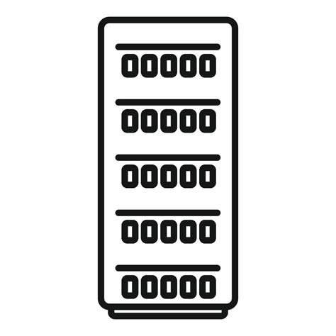 Illustration Of A Server Rack Icon 46041245 Vector Art At Vecteezy