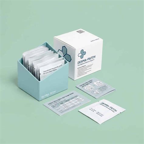 Pharmaceutical Patch Boxes For Transdermal Patches