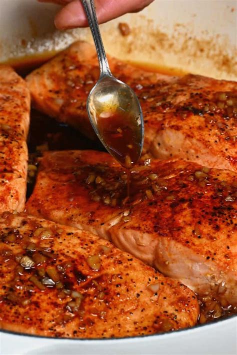 Honey Glazed Salmon Recipe Alphafoodie