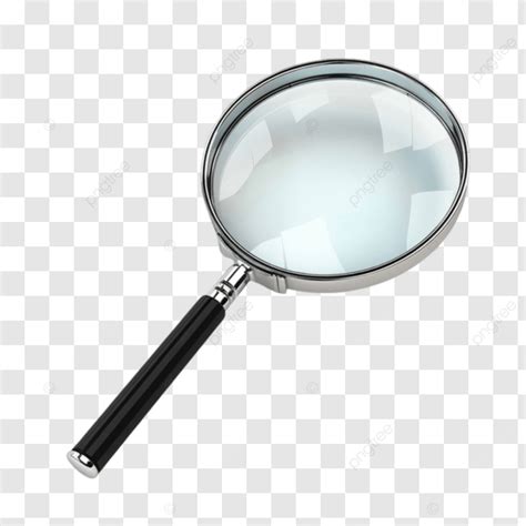 A Magnifying Glass With Black Handle Magnifying Glass Black Handle