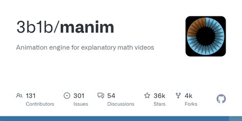 Manim Animation Engine For Explanatory Math Videos General