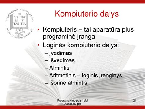 Programavimo Pagrindai Ppt Download
