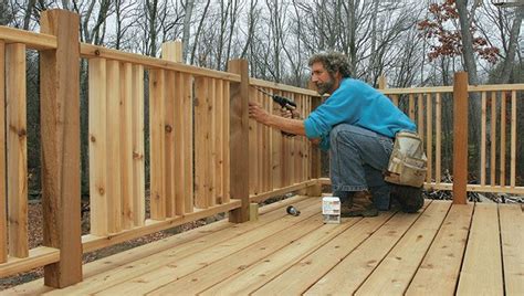 How To Attach Deck Railing Posts With FastenMaster Fine Homebuilding
