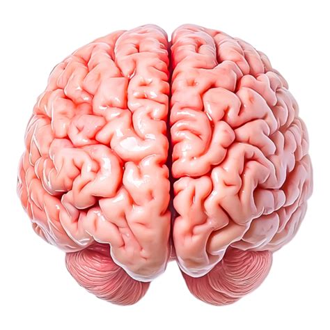 Realistic Anatomical Model Of Human Brain With Detailed Structure 54848410 Png