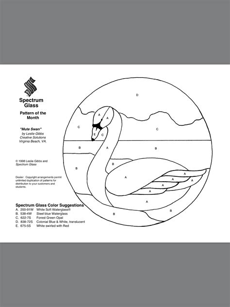 Stained Glass Bird Circle
