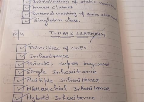 Javainheritance Oops Womenintech Devlife Semesternoteswin Srishti Choudhary