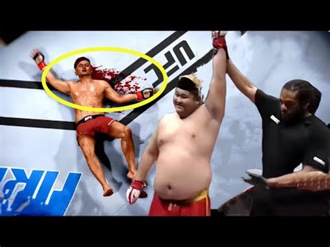 UFC최두호는 비참하게 패배했습니다 최고의 뚱뚱한 복싱 챔피언이 최두호를 분 가까이 꺾고 최두호가 중상을 입었습니다 YouTube