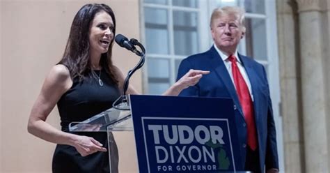 Donald Trump Endorses Tudor Dixon For Michigan Governor Crains