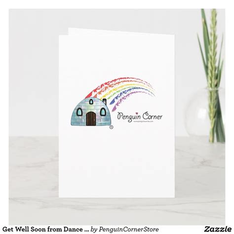 Get Well Soon From Dance Team Or Dance Class Card Zazzle