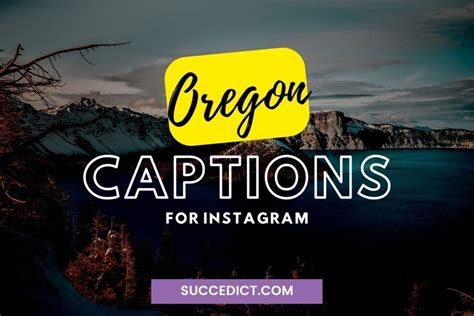 155 Oregon Captions And Quotes For Instagram Succedict