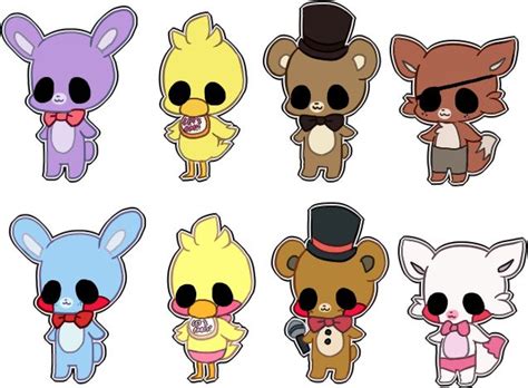 Fnaf Chibi Animatronics Fnaf Fnaf Drawings Fnaf Wallp