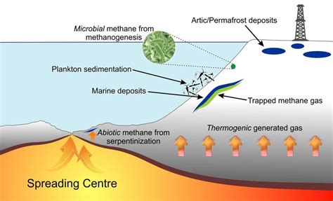 Types Of Methane Hydrate Deposits Abiotic Biogenic And Thermogenic Download Scientific