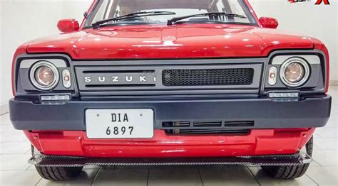 1984 Maruti 800 First Gen Modified New Tyres Leds Red Paint Etc