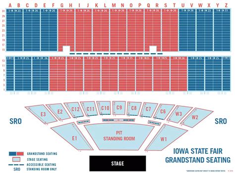 Iowa State Fair Concerts Seating Chart Bethany Dethridge