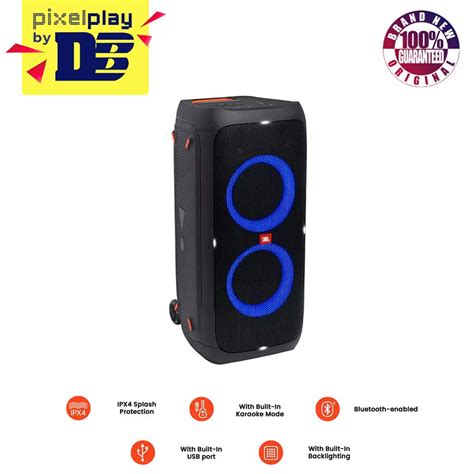JBL Partybox Portable Party Speaker Black Shopee Philippines