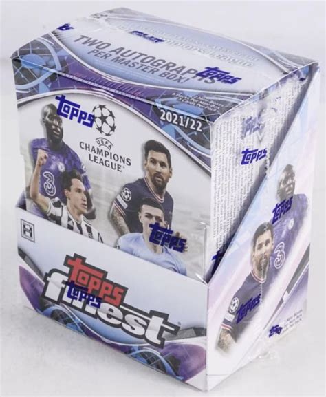 202122 Topps Finest Uefa Champions League Sealed Mini Catawiki