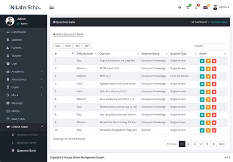 Inilabs College Management System Php Script Inkthemes