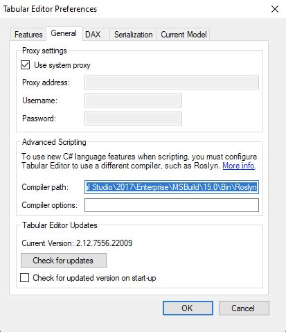 Advanced Scripting Tabular Editor Documentation