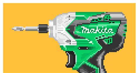 ドット絵 インパクトドライバ Cobby（コビー）のイラスト Pixiv
