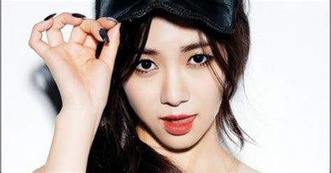 Aoa 민아 부탁해요 엄마 초밀착 블랙톱 섹시