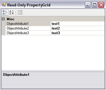 Dot Net Facts How To Set The Propertygrid As Read Only