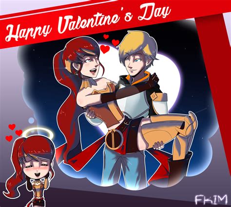 Jaune And Pyrrha By Fkim90 On Deviantart