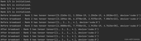 Pytorch分布式训练中的广播机制distbroadcast Csdn博客