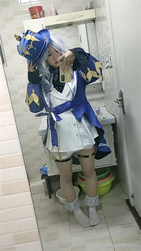 水神芙卡洛斯cos 原神社区 米游社