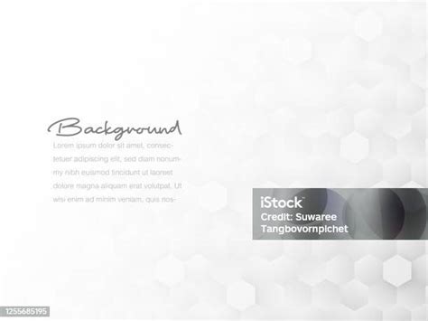 추상 기하학적 또는 등색 타일 벌집 텍스처 화이트 와 회색 다각형 또는 낮은 폴리 벡터 기술 개념 배경 Eps10 일러스트 스타일 디자인 0명에 대한 스톡 벡터 아트 및