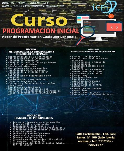 Icei Tech Srl ProgramaciÓn Inicial 🔖 MÓdulo Ii