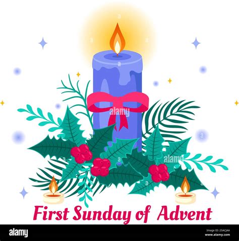 First Sunday Of Advent Or The Beginning Of A New Church Year Observed On November 27 With A