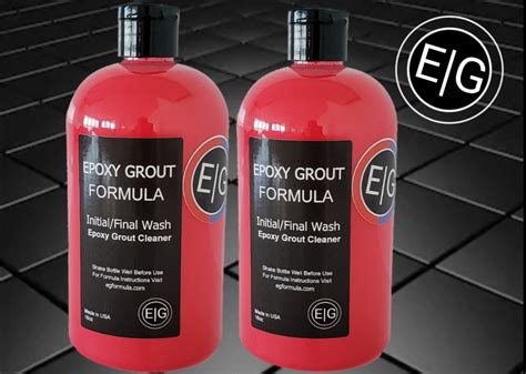 Epoxy Grout Formula Two 16oz Bottles E G Formula