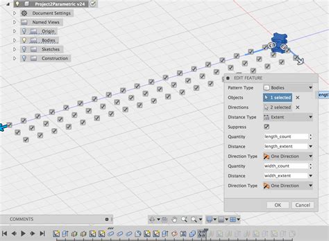 rectangular pattern and join autodesk community
