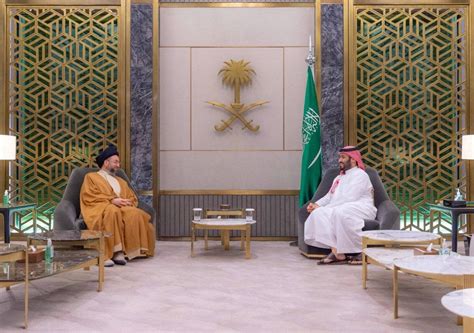 Saudi Crown Prince Receives Iraqi National Wisdom Movement Leader