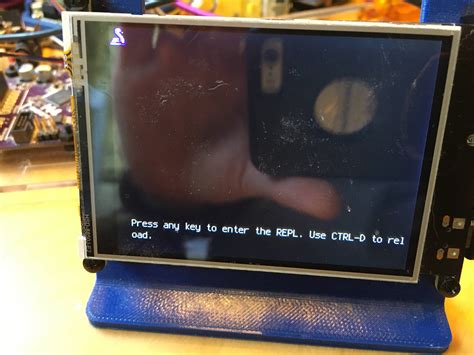 screen is cleared after code py exits · issue 6071 · adafruit