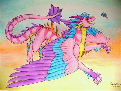 Sunrise Dragon By Minakowolf37 On Deviantart