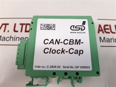 Esd Can Cbm Clock Cap Bus Converter Aeliya Marine Tech