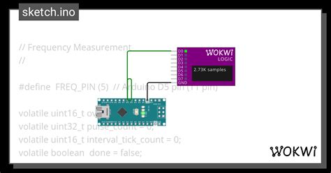 Timer Frequency Measurement Wokwi ESP STM Arduino Simulator