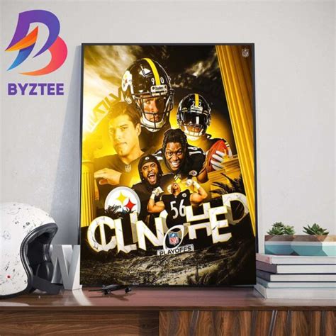 Congratulations To The Pittsburgh Steelers Clinched Nfl Playoffs Art