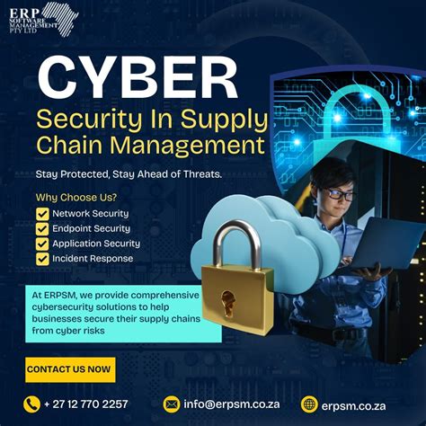 Cybersecurity Supplychainsecurity Erpsoftwaremanagement… Erp Software Management Pty Ltd