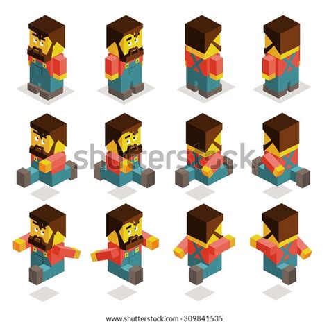 Farmer Sprite Sheet 库存照片 4 张图片 Shutterstock