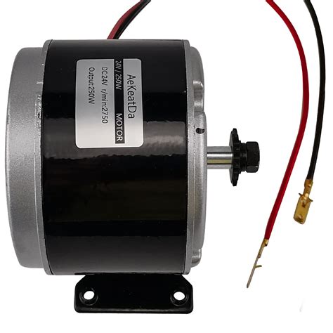 24v Permanent Magnet Electric Motor Generator 250w Small Brushed