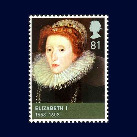 Commemorative Stamp Of Elizabeth I Mintage World