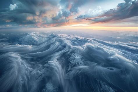 Premium Photo Charting Weather Patterns Ar Generative Ai