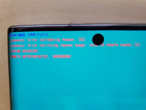 Samsung Note Exynos F E Recovery Image Fails Boot Setup